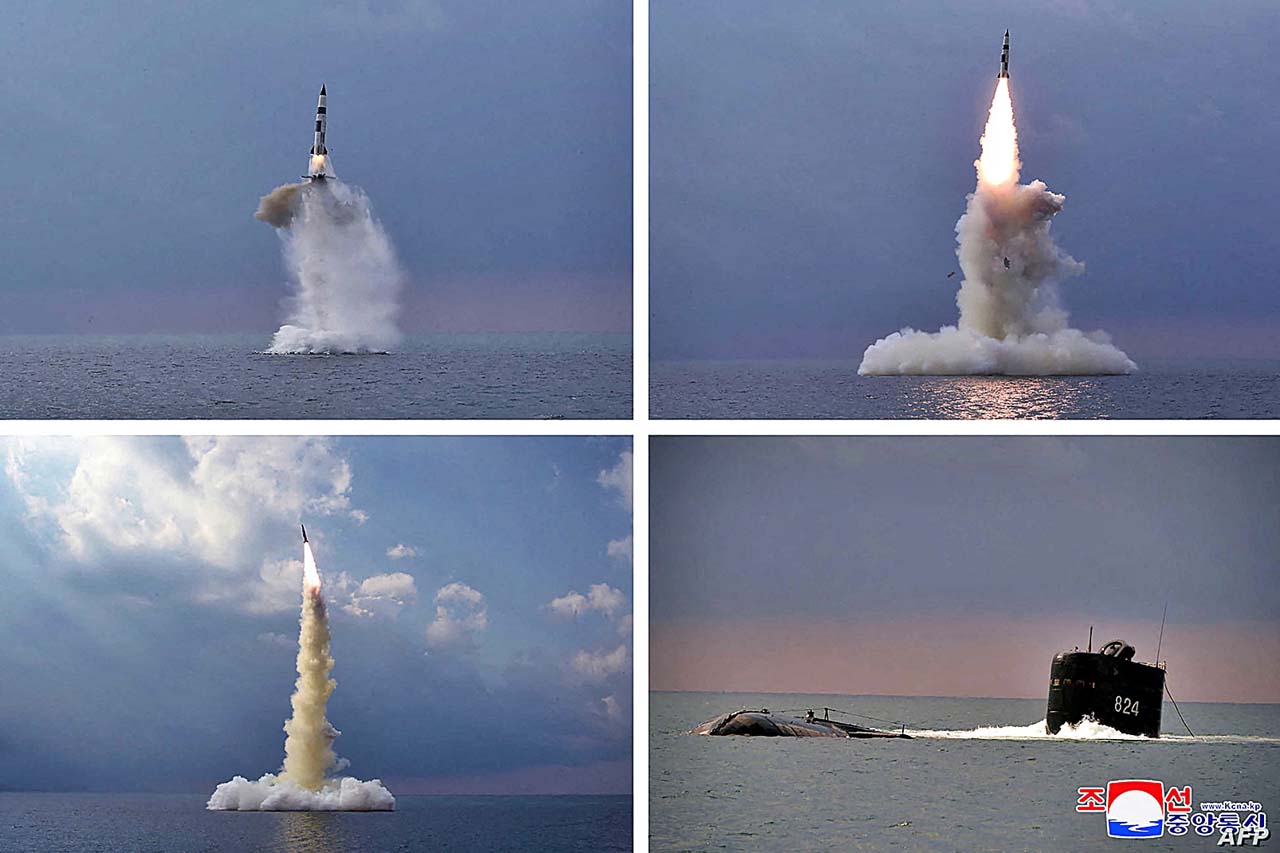 북한뉴스 - 북괴8·24영웅함에서 SLBM 발사했다고 자랑