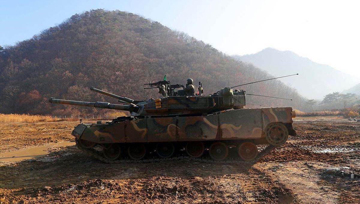 ROK 육군 - 육군7보병사단 전차대대, K1 전차 초도사격...기존 M48A5K에서 개편 후 첫 실사격훈련