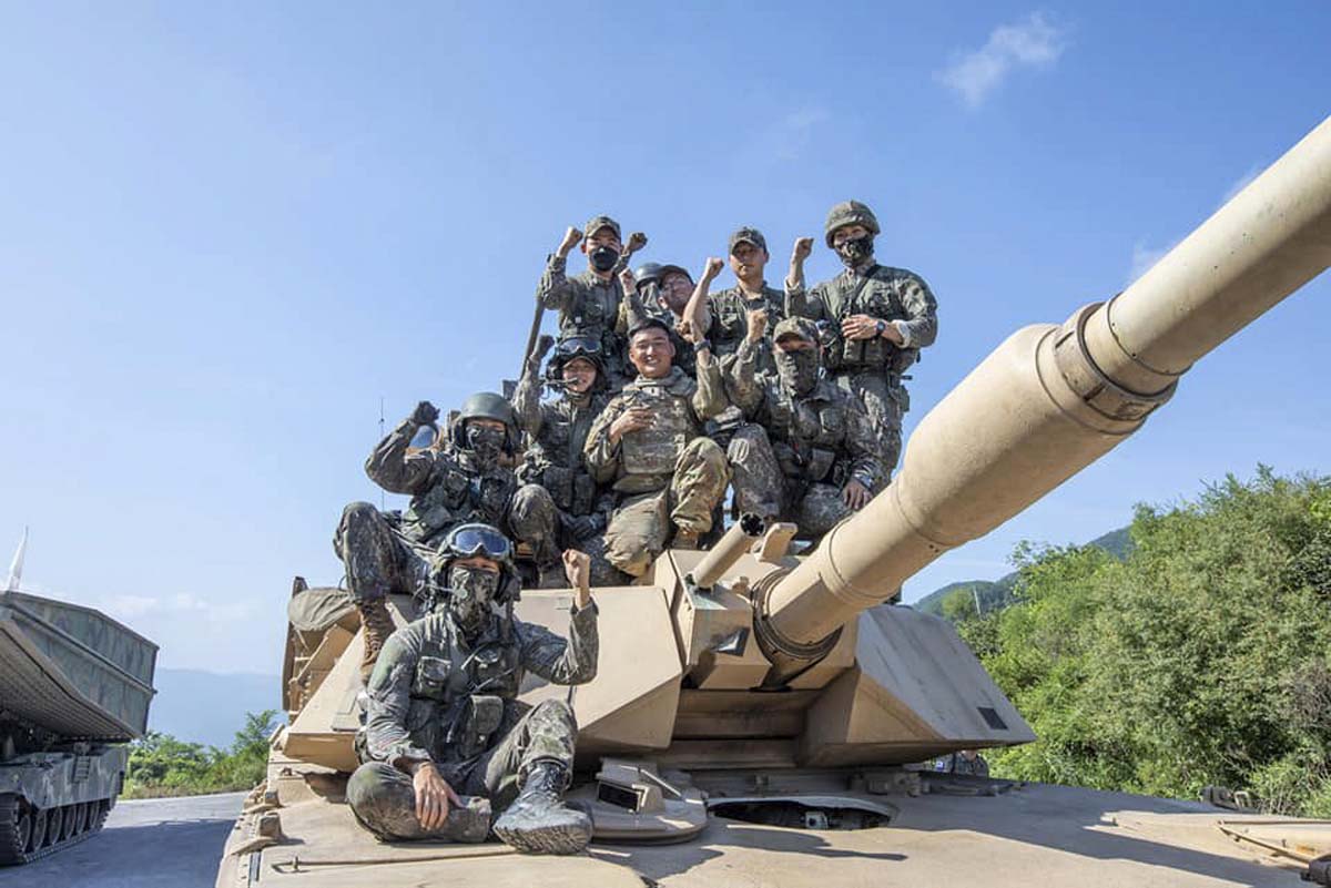 ROK 육군 - K2흑표전차, 한•미 연합군은 승리를 향해 진격중!