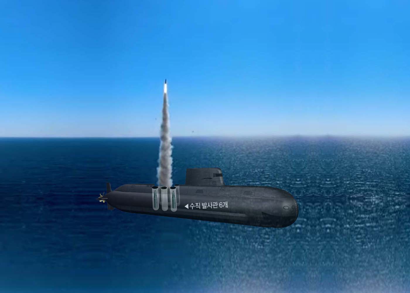 ROK 해군 - [사진] SLBM 발사 역사적 순간 포착, 78기 SLBM 운용, 적대 강국 턱밑을 노리는 도산안창호함