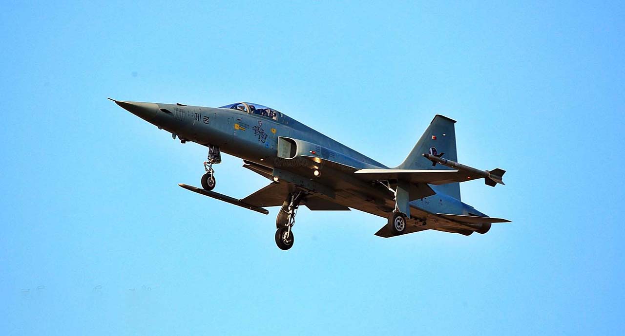 ROK 공군 - 제공호(制空號: KF-5E/F)는 한국 최초로 조립 생산된 전투기