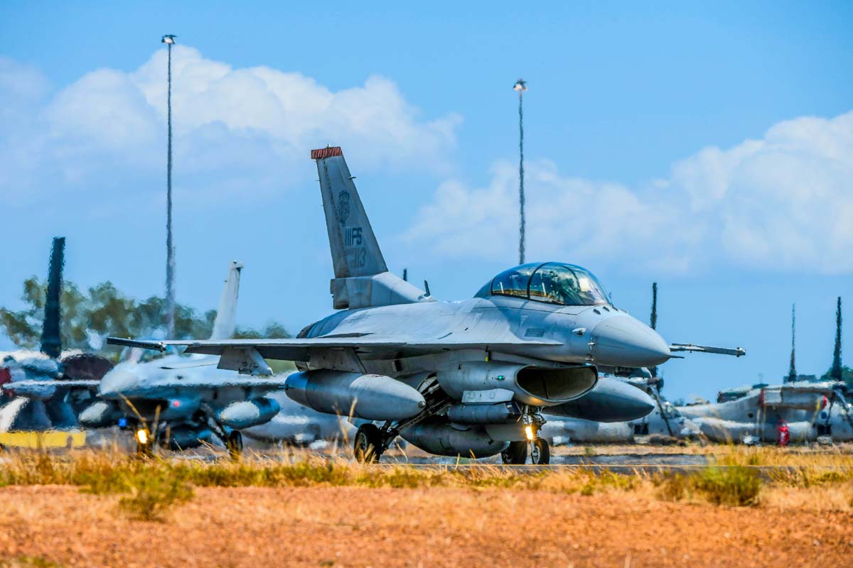 ROK 공군 - [사진] KF-16 전투기, 피치블랙 참가 주야간 항공차단, 공세제공, 방어제공, 공중급유