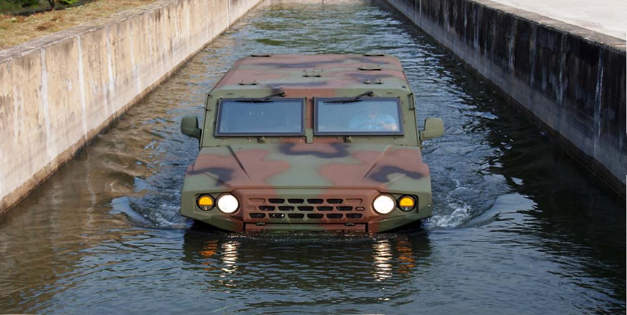 ROK 전술차량 - [사진 13장] 기아 K151 지휘 4인승 전술차량