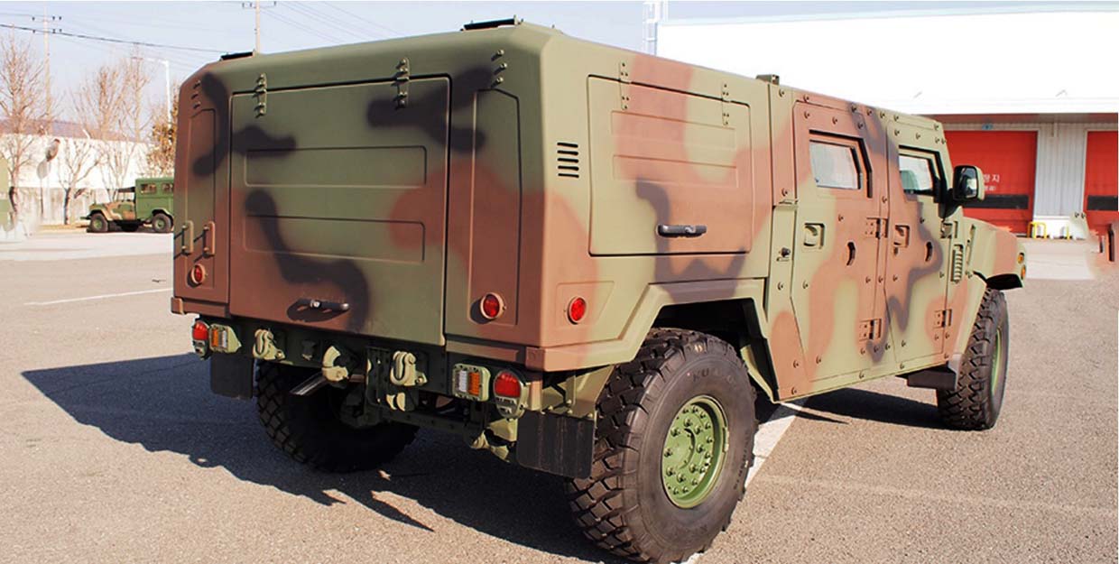 ROK 전술차량 - [사진 13장] 기아 K151 지휘 4인승 전술차량