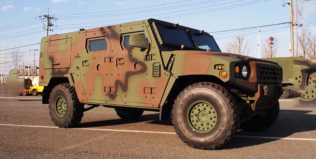 ROK 전술차량 - [사진 13장] 기아 K151 지휘 4인승 전술차량