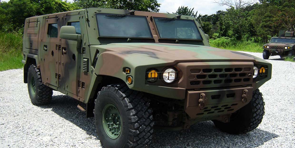 ROK 전술차량 - [사진 13장] 기아 K151 지휘 4인승 전술차량