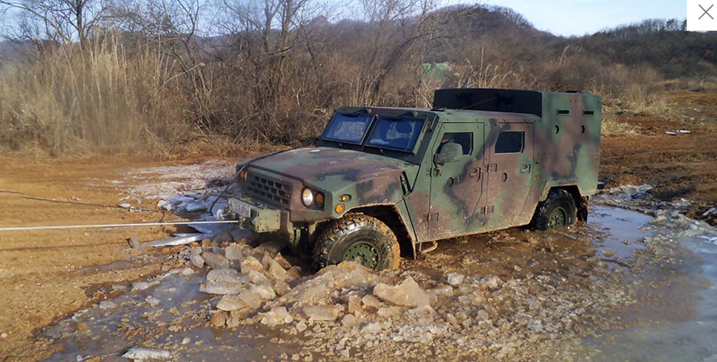 ROK 전술차량 - [사진 14장] 기아 K151 지휘 8인승 전술차량