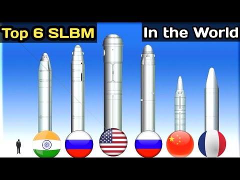 World 미사일 - 잠수함 수직 발사 미사일 UGM-133 트라이던트II 미사일 발사